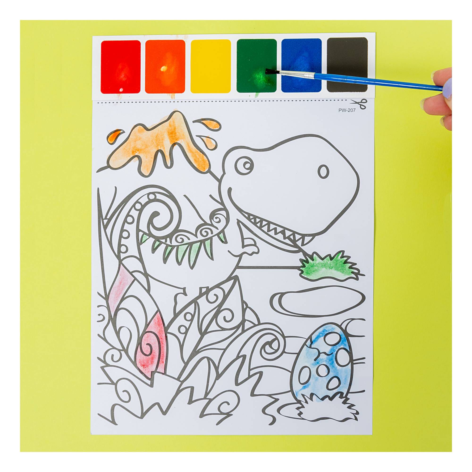 Dinosaur Paint with Water Picture 2 Pack | Hobbycraft