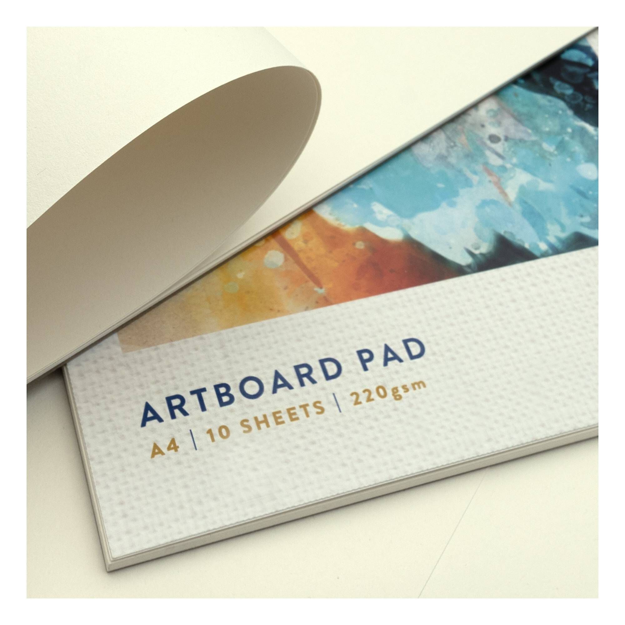 Shore & Marsh Artboard Pad A4 10 Sheets | Hobbycraft