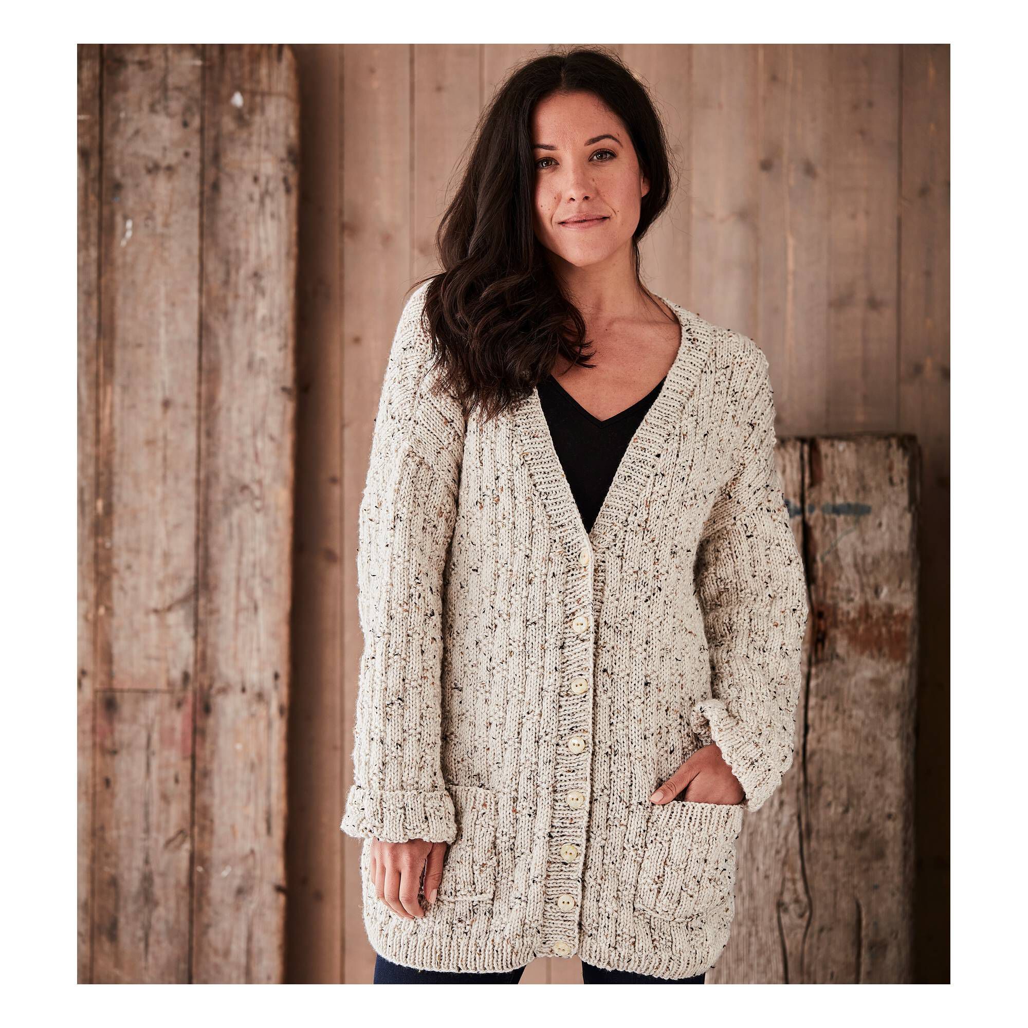Knitcraft Country Walks Cardigan Digital Pattern 0266 | Hobbycraft