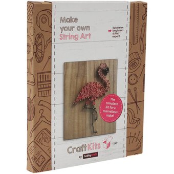 Flamingo String Art Kit | Hobbycraft