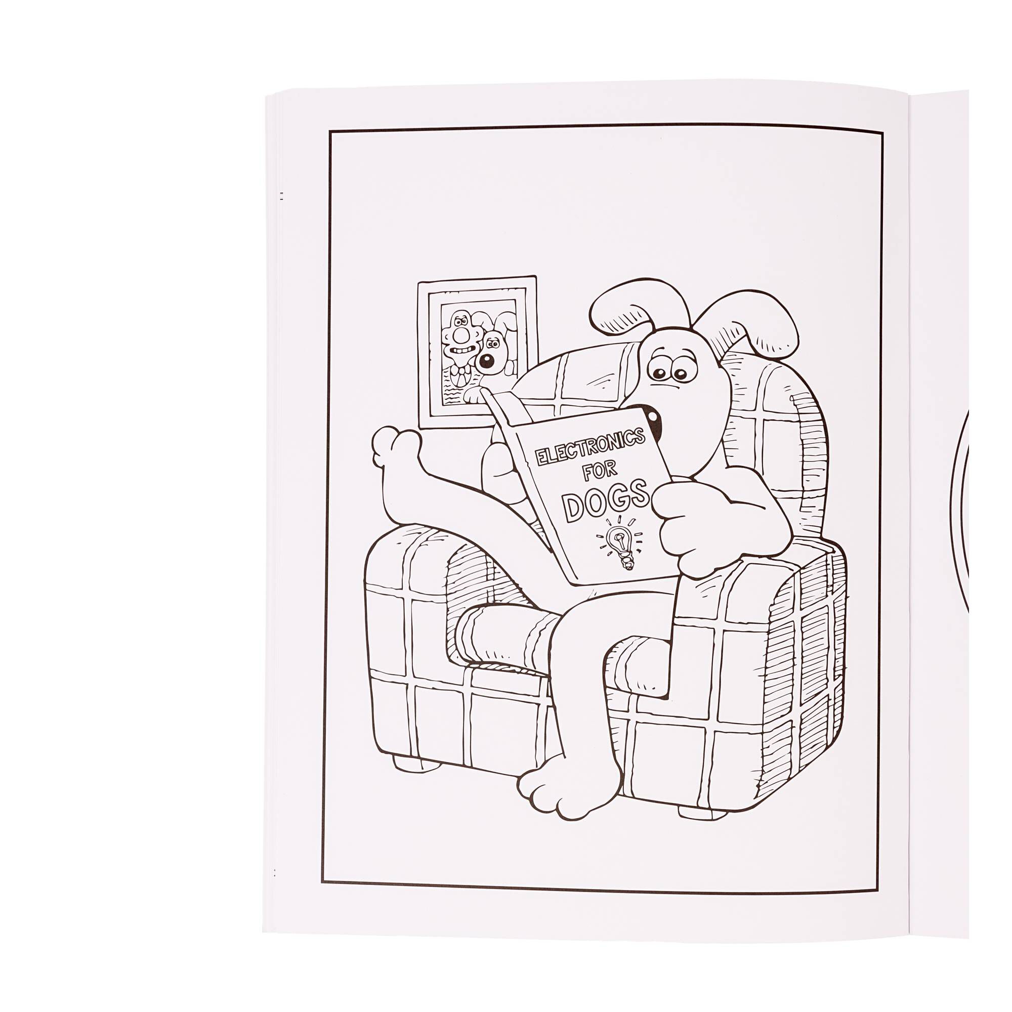 Wallace & Gromit Official Colouring Book | Hobbycraft