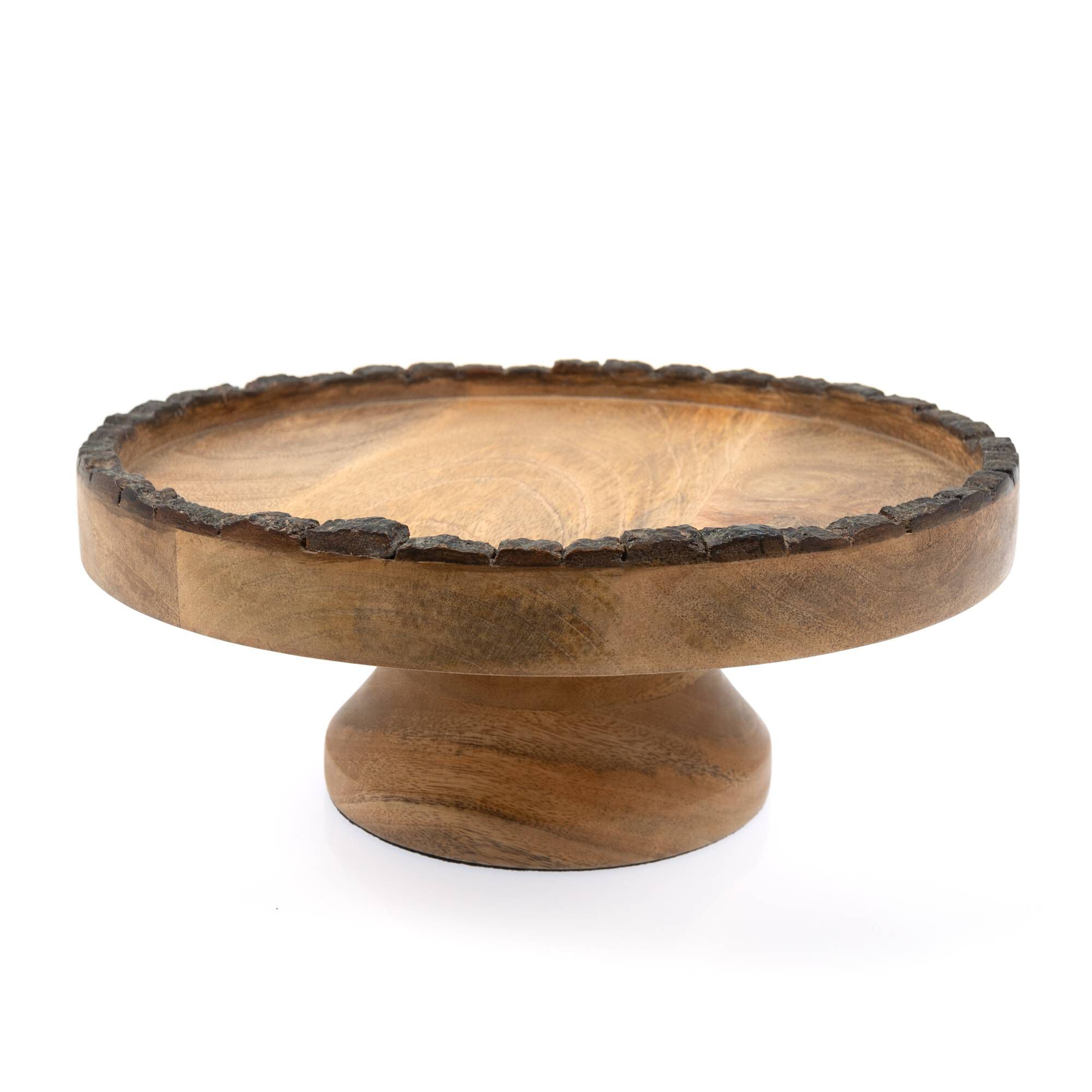Whisk Wooden Domed Cake Stand 11 Inches | Hobbycraft