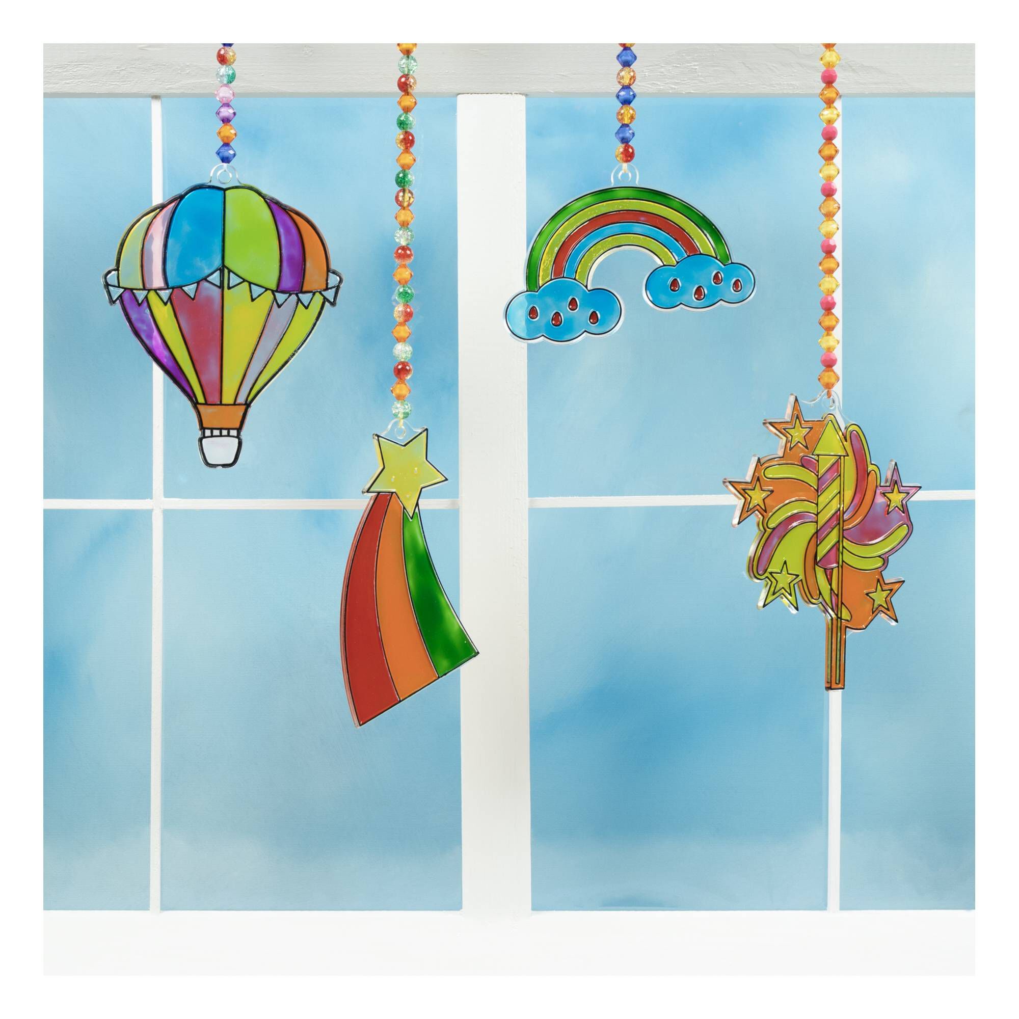 Firework Plastic Suncatcher | Hobbycraft