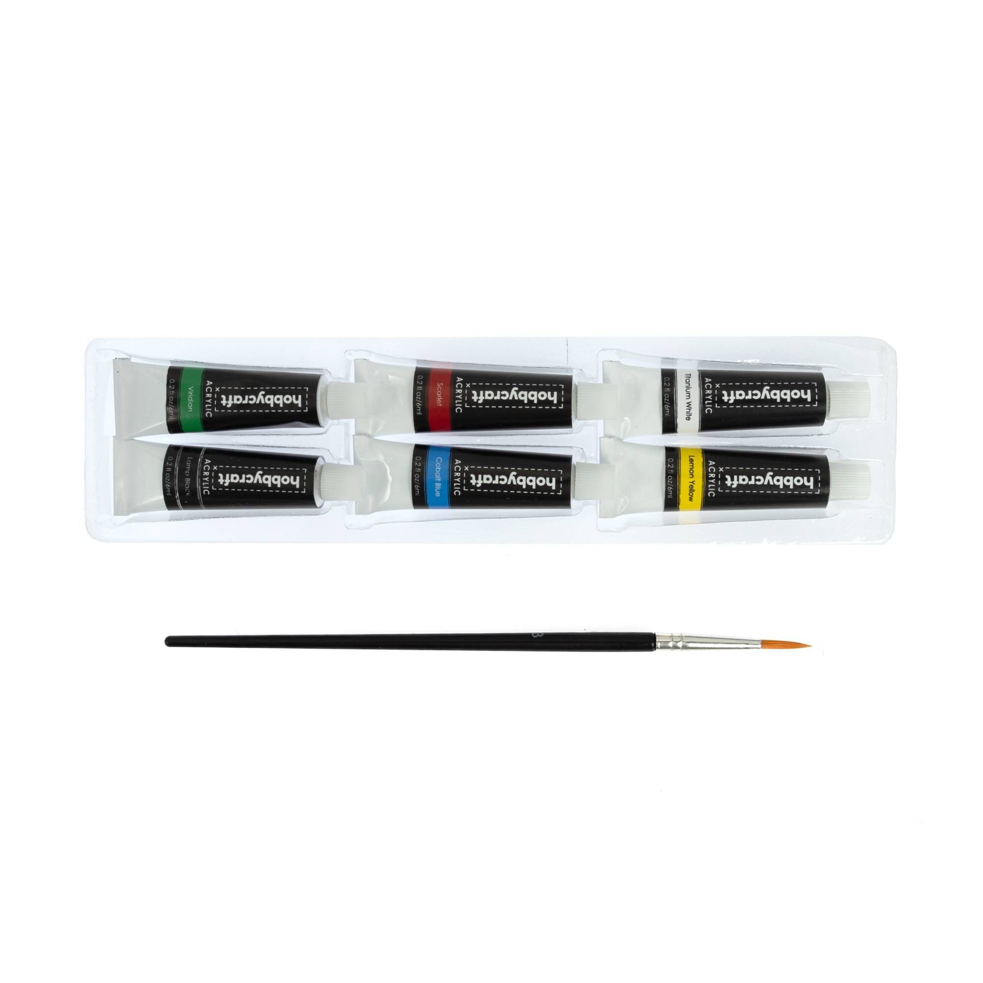 Acrylic Set 9 Pieces | Hobbycraft