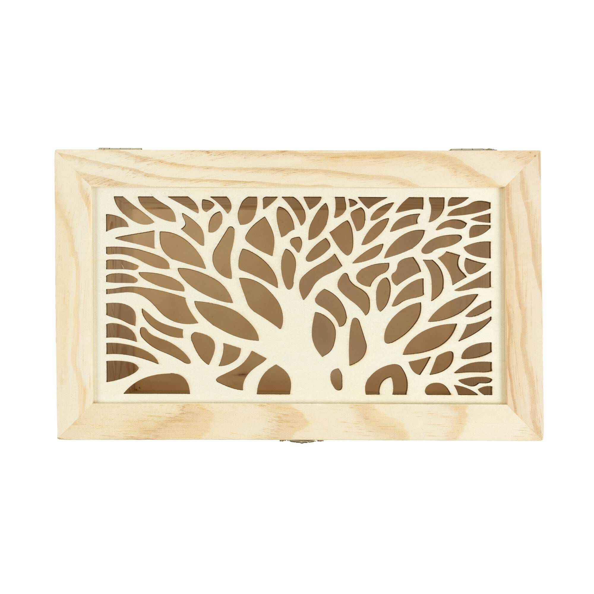 Tree of Life Wooden Box 27cm x 16cm x 17cm | Hobbycraft