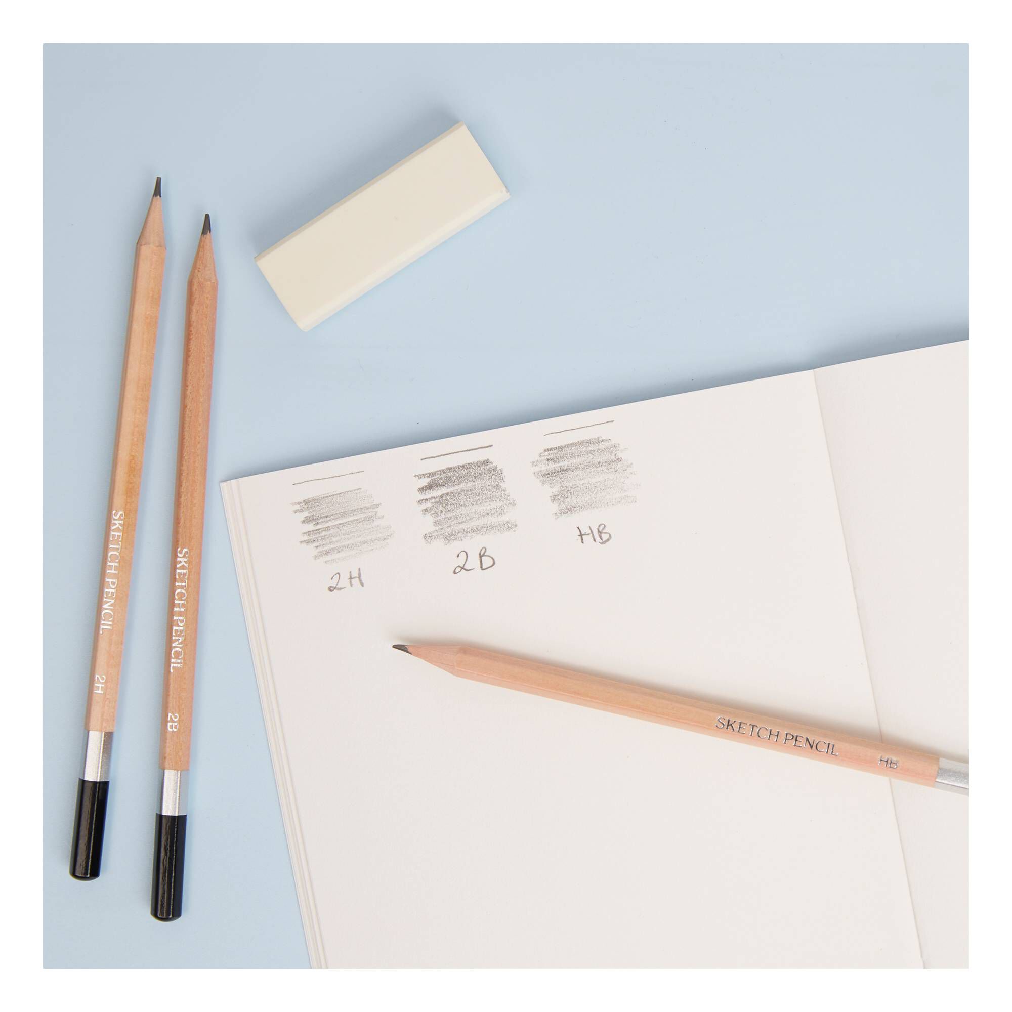 Graphite Sketching Pencils 3 Pack | Hobbycraft