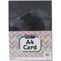 Black Card A4 50 Pack | Hobbycraft