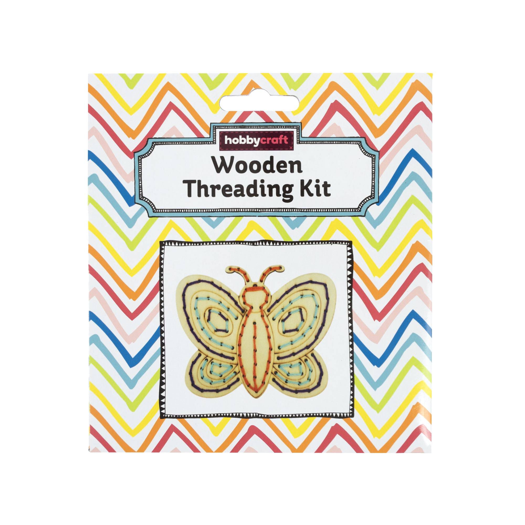 Butterfly Wooden Threading Kit | Hobbycraft