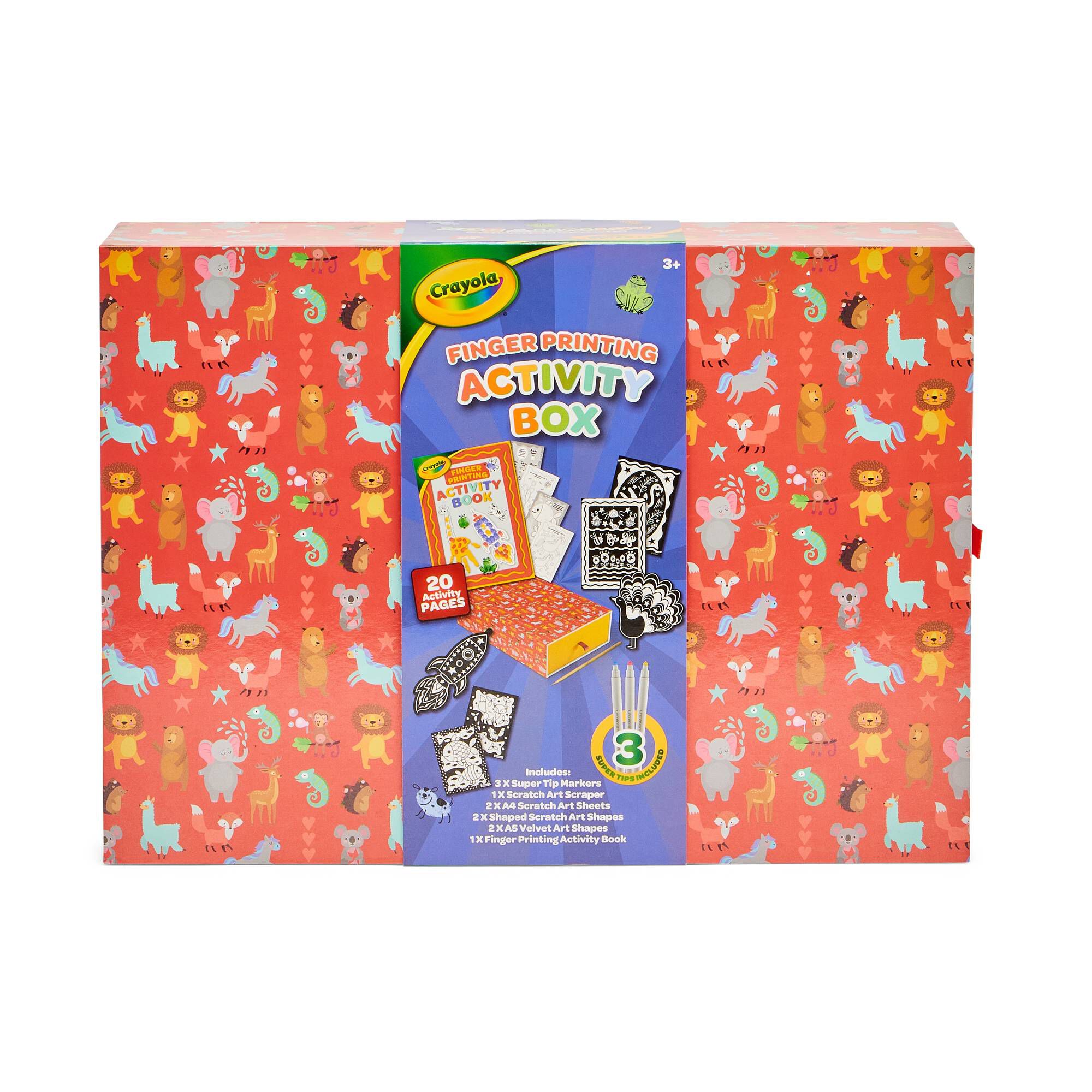 Crayola Finger Printing Activity Box | Hobbycraft