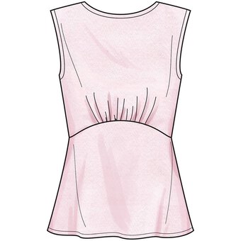 New Look Women's Flared Top Sewing Pattern N6656 | Hobbycraft