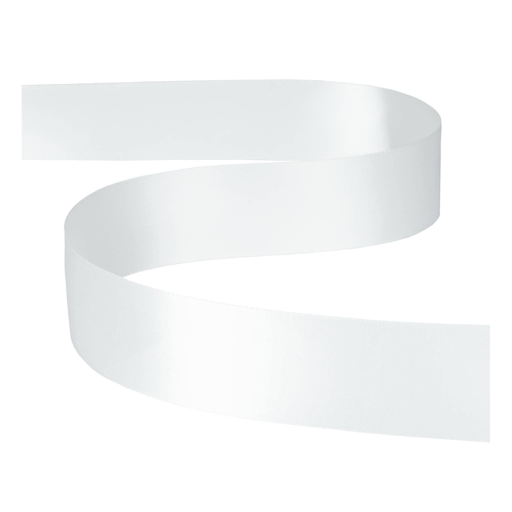 Antique White Double-Faced Satin Ribbon 36mm x 5m | Hobbycraft