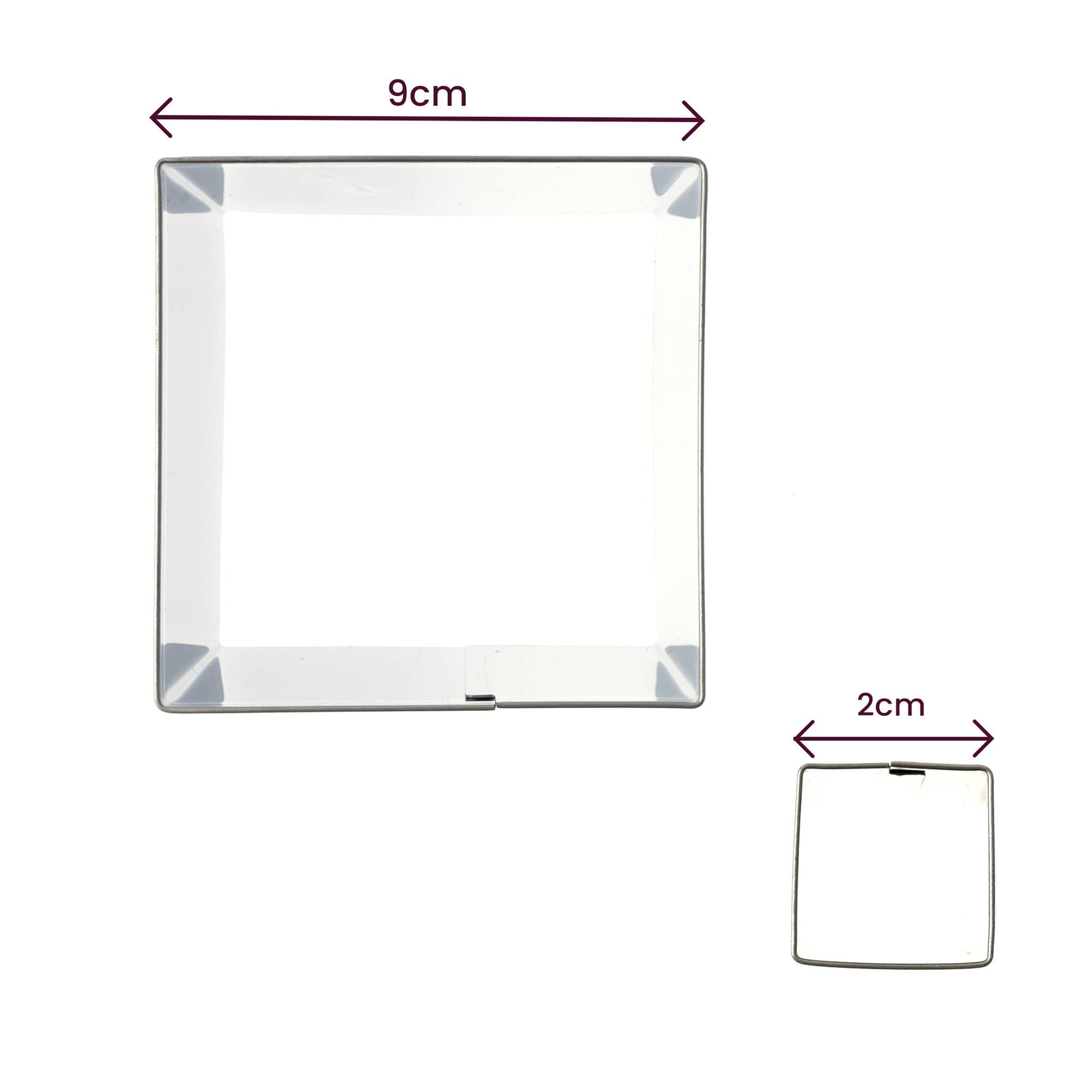 Whisk Square Nested Cutters 11 Pieces | Hobbycraft