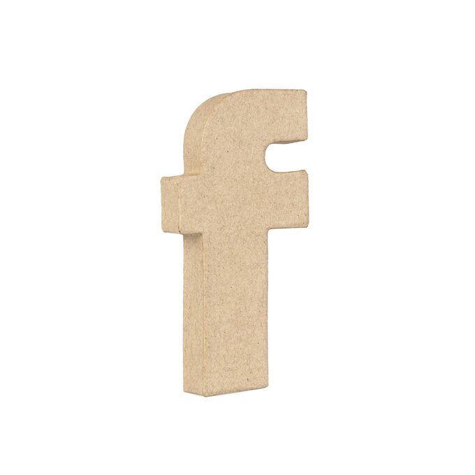 Lowercase Mini Mache Letter F | Hobbycraft