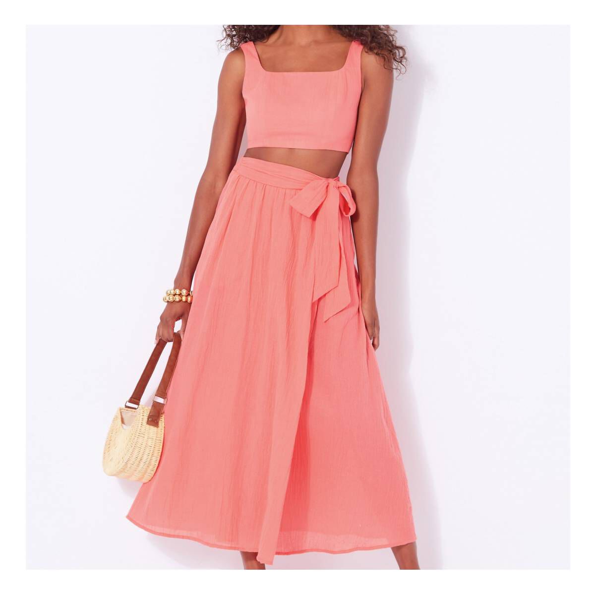 New Look Women's Top and Skirt Sewing Pattern 6722 (6-18) | Hobbycraft