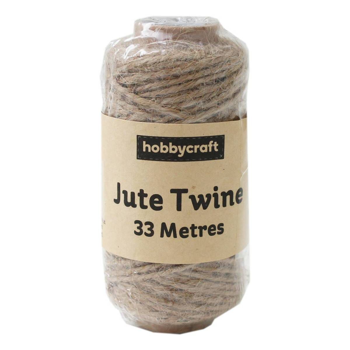Kraft Brown Jute Twine 33m | Hobbycraft