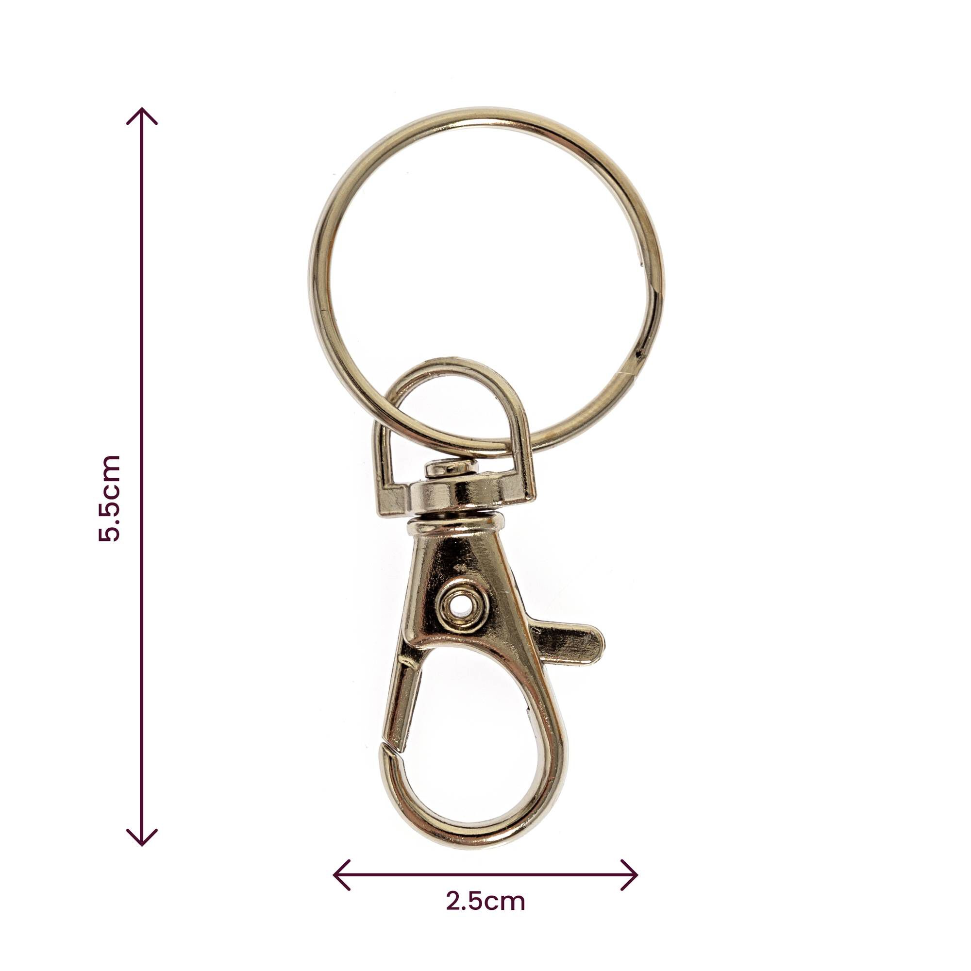 Swivel Clips 10 Pack | Hobbycraft