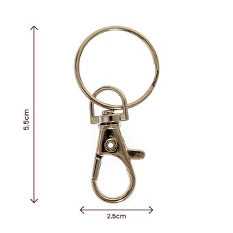 Swivel Clips 10 Pack | Hobbycraft