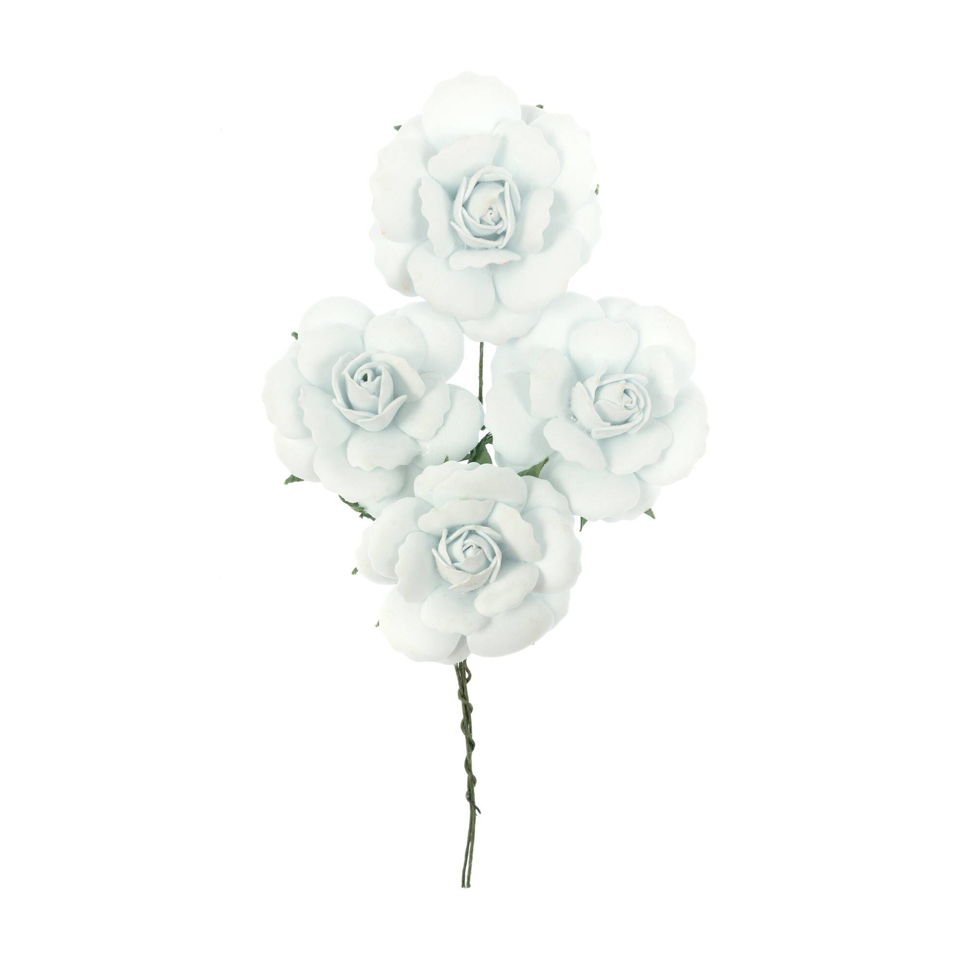 Cream Clara Flower Wired Floral Picks 4 Pieces | Hobbycraft