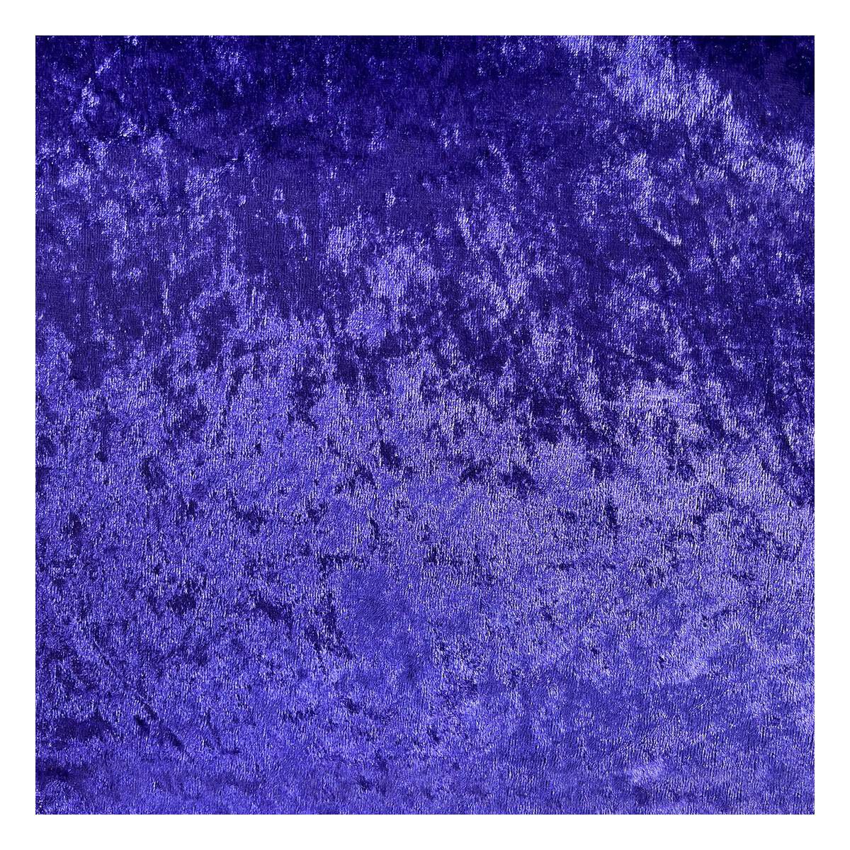 Purple Crushed Velour Fabric by the Metre | Hobbycraft