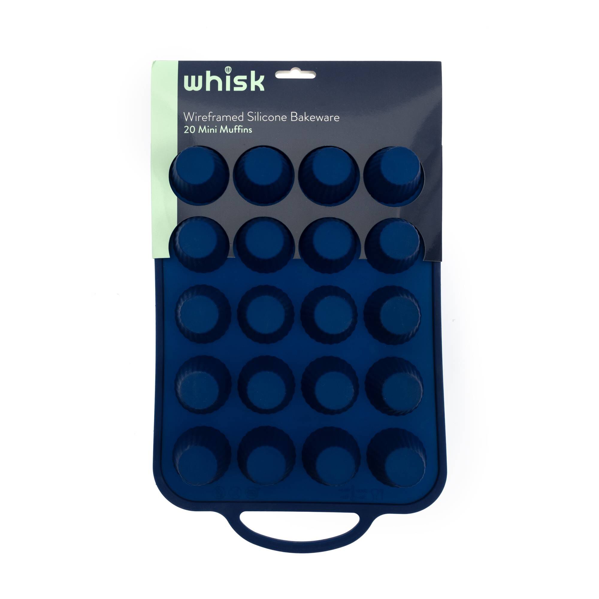 Whisk Mini Muffin Wireframed Silicone Bakeware 20 Wells | Hobbycraft