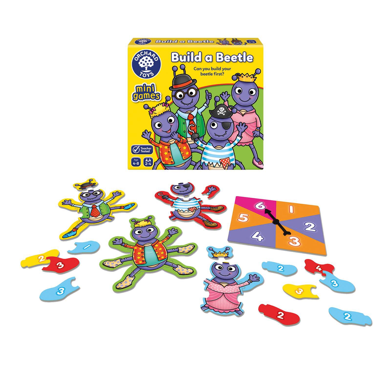 Orchard Toys Build a Beetle Mini Game | Hobbycraft