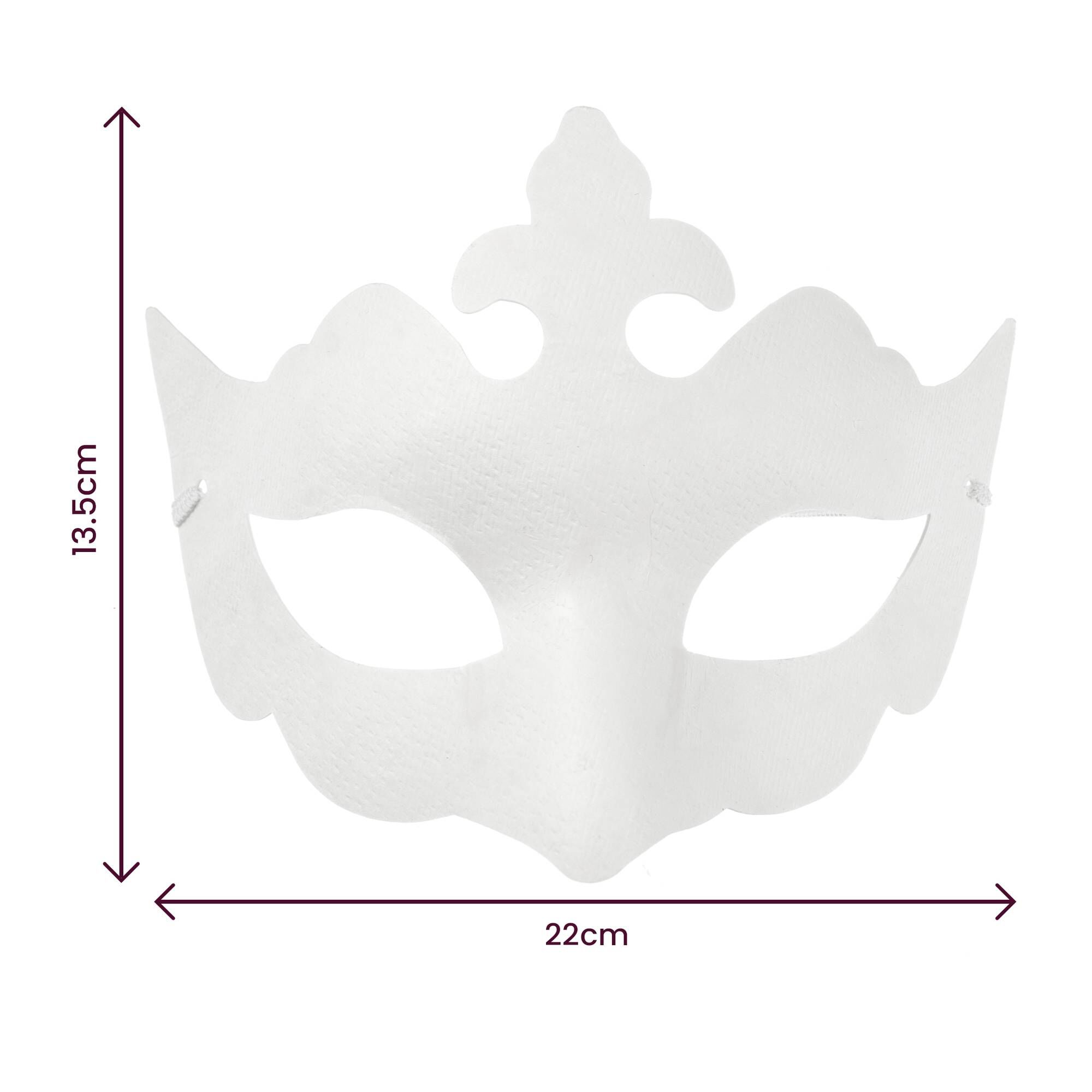 Venetian Style Half Face Mask | Hobbycraft