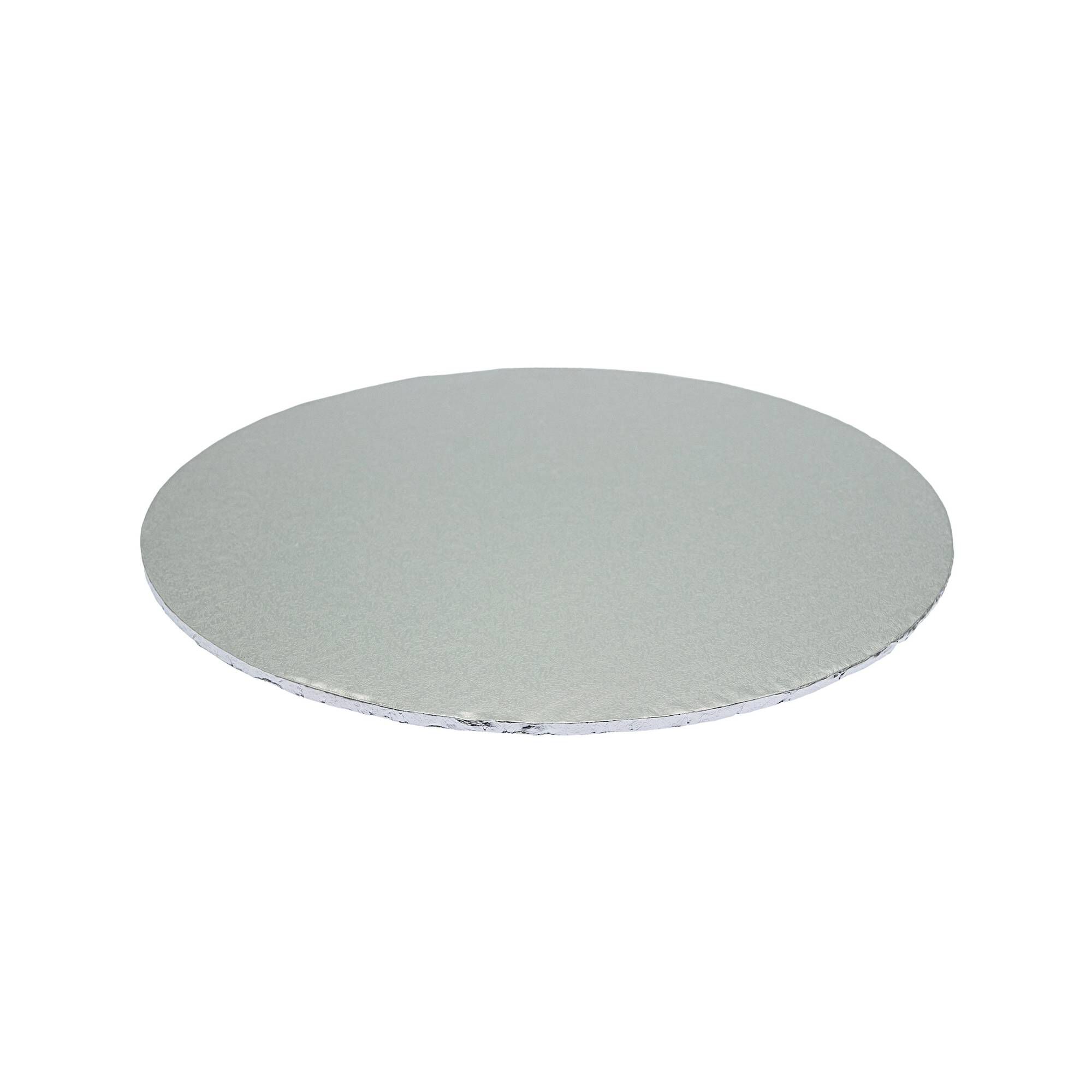 Silver Round Double Thick Card Cake Board 8 Inches | Hobbycraft
