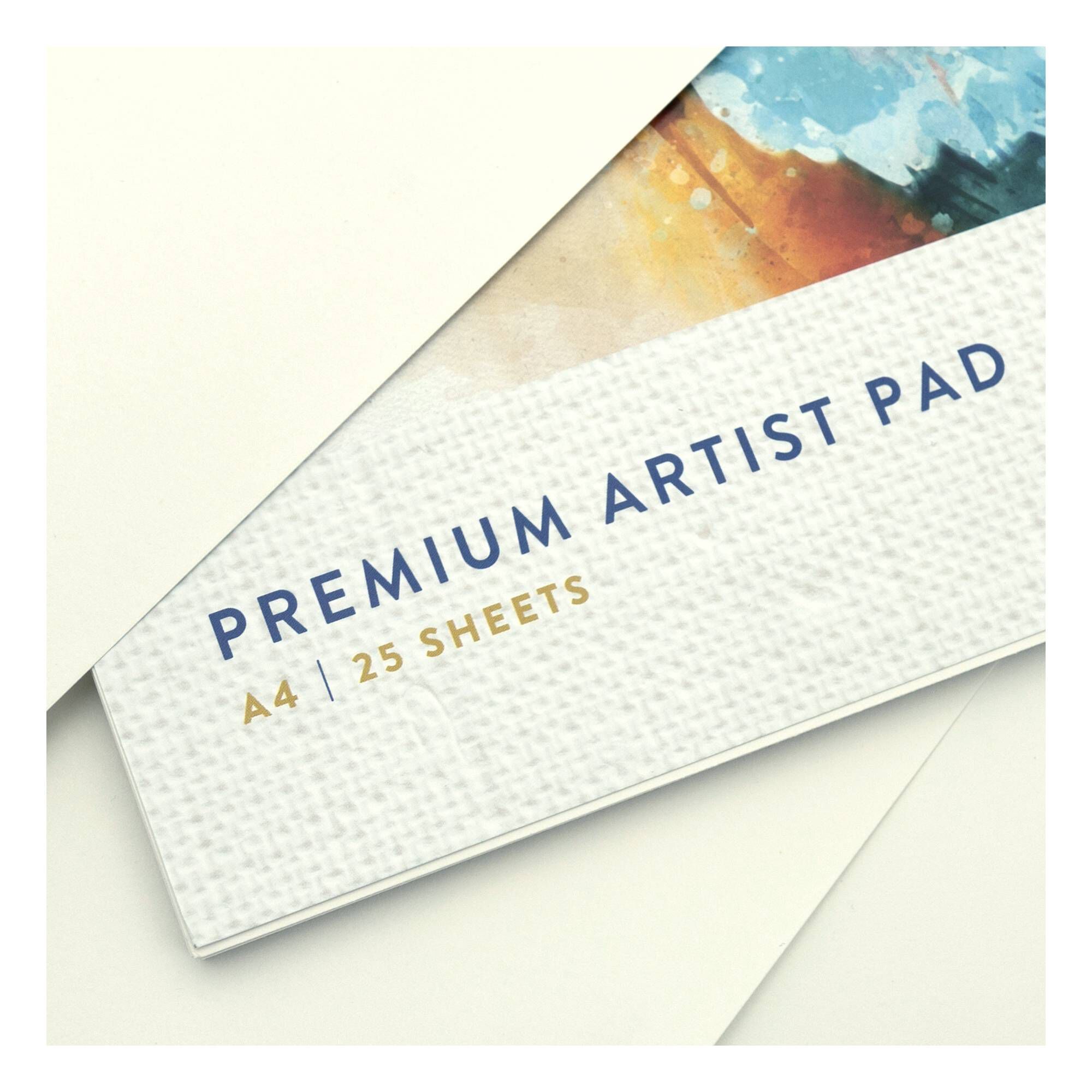 Shore & Marsh Premium Artist Pad A4 25 Sheets | Hobbycraft