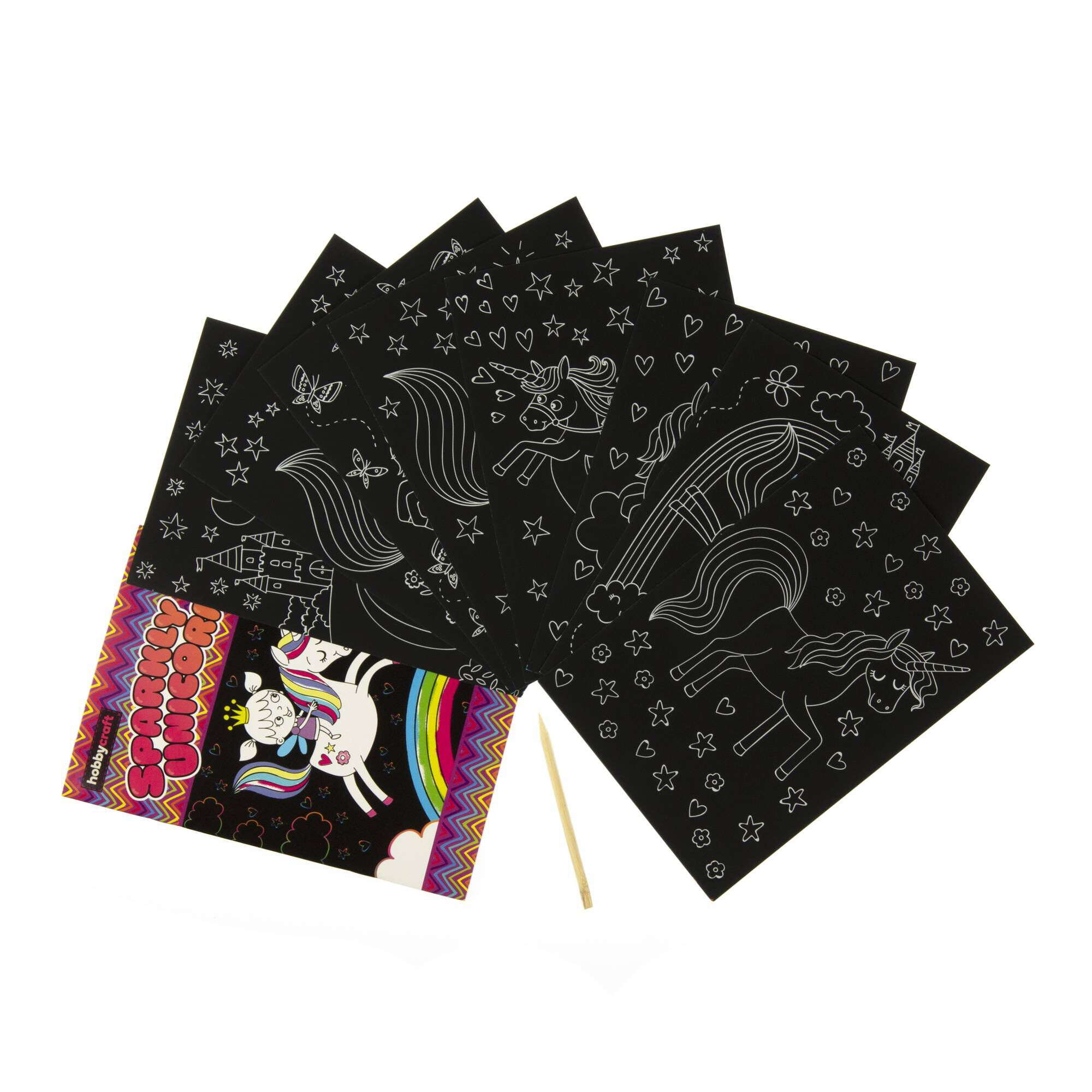 Scratch Art Unicorns | Hobbycraft