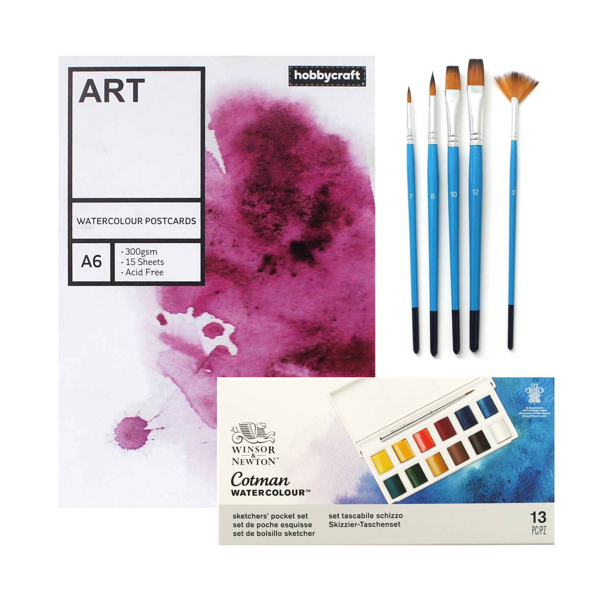 Get Started in Watercolour Bundle | Hobbycraft