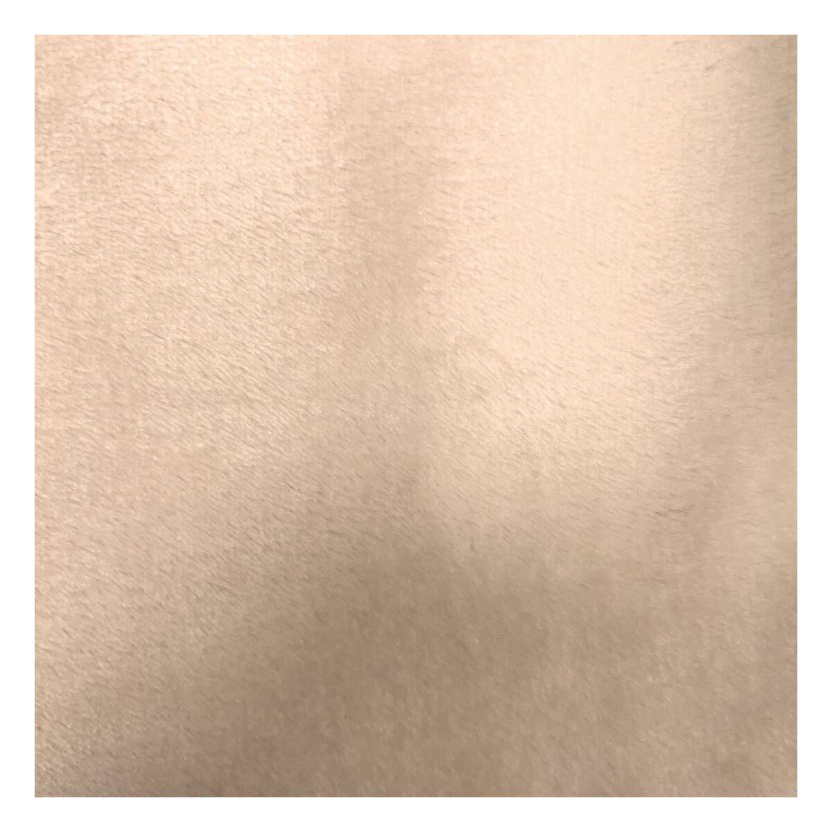 Light Peach Cuddle Fleece Fabric by the Metre | Hobbycraft