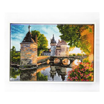 Diamond Dotz River Castle Kit 47cm x 32cm | Hobbycraft