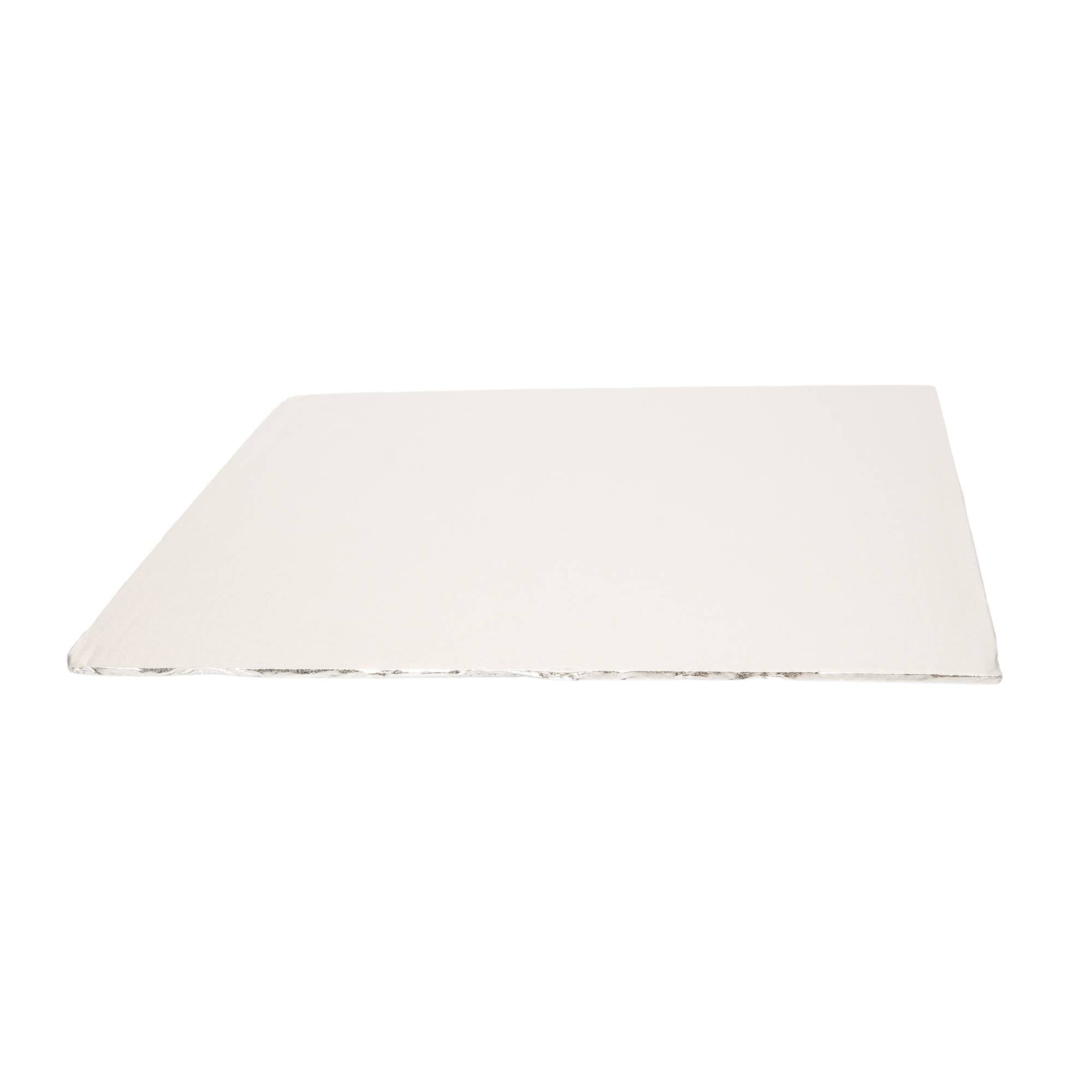 Silver Square Double Thick Card Cake Board 16 Inches | Hobbycraft