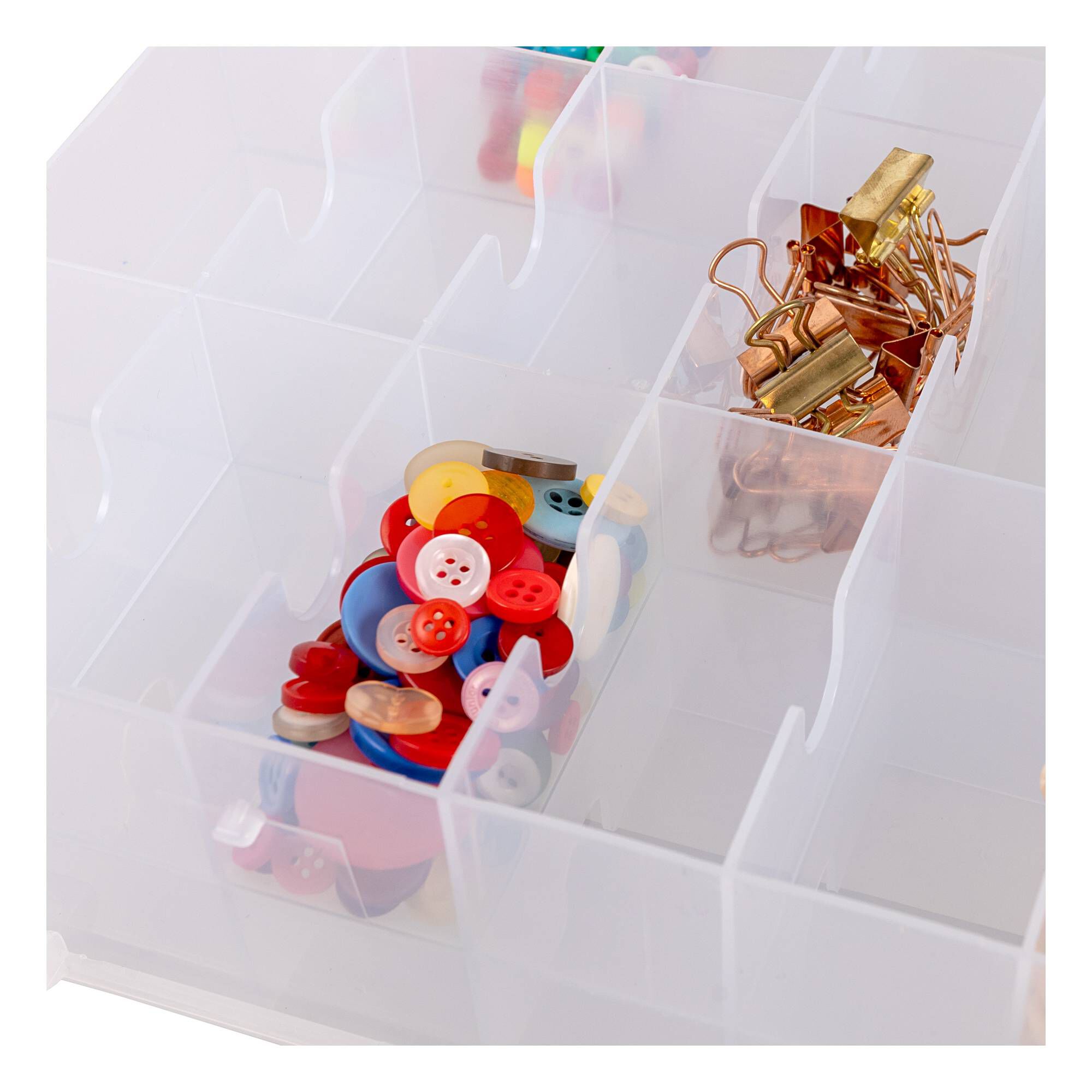 Double-Sided Thread Storage Box 26cm x 8cm x 36cm | Hobbycraft
