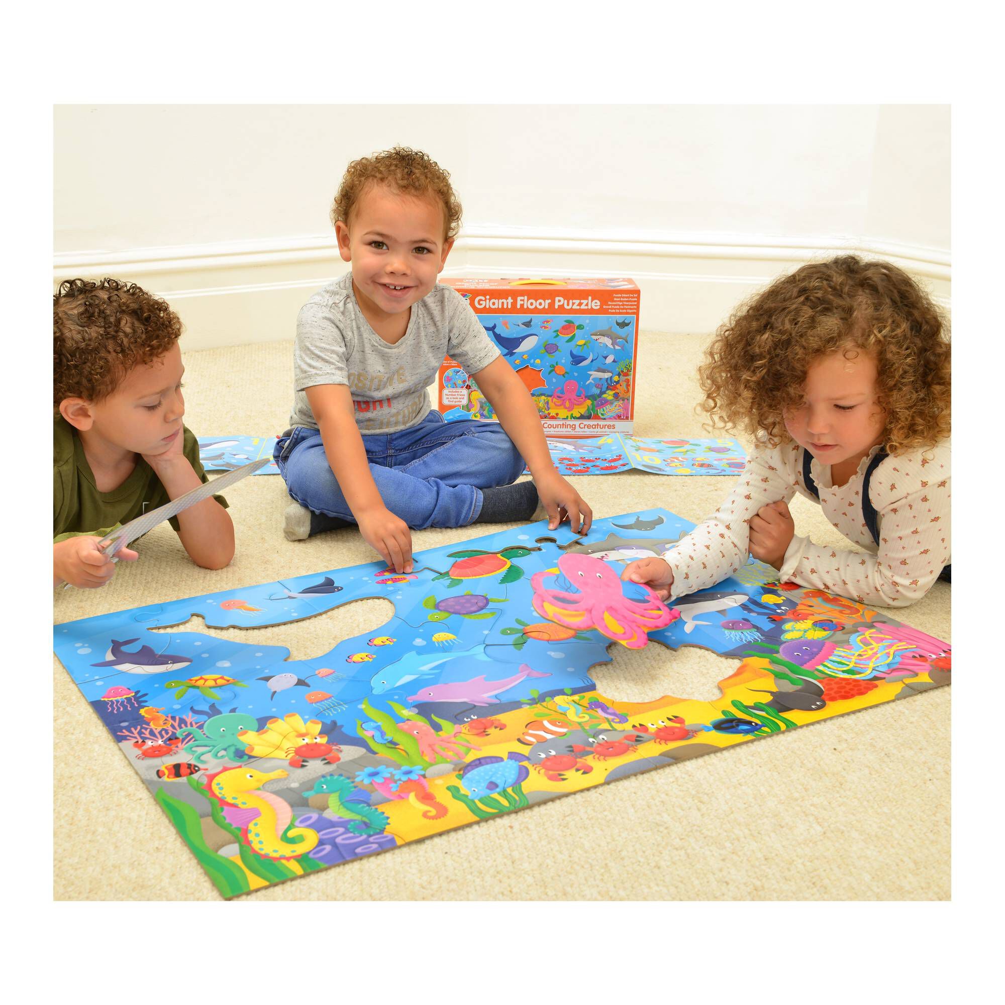 Galt Counting Creatures Giant Floor Puzzle | Hobbycraft