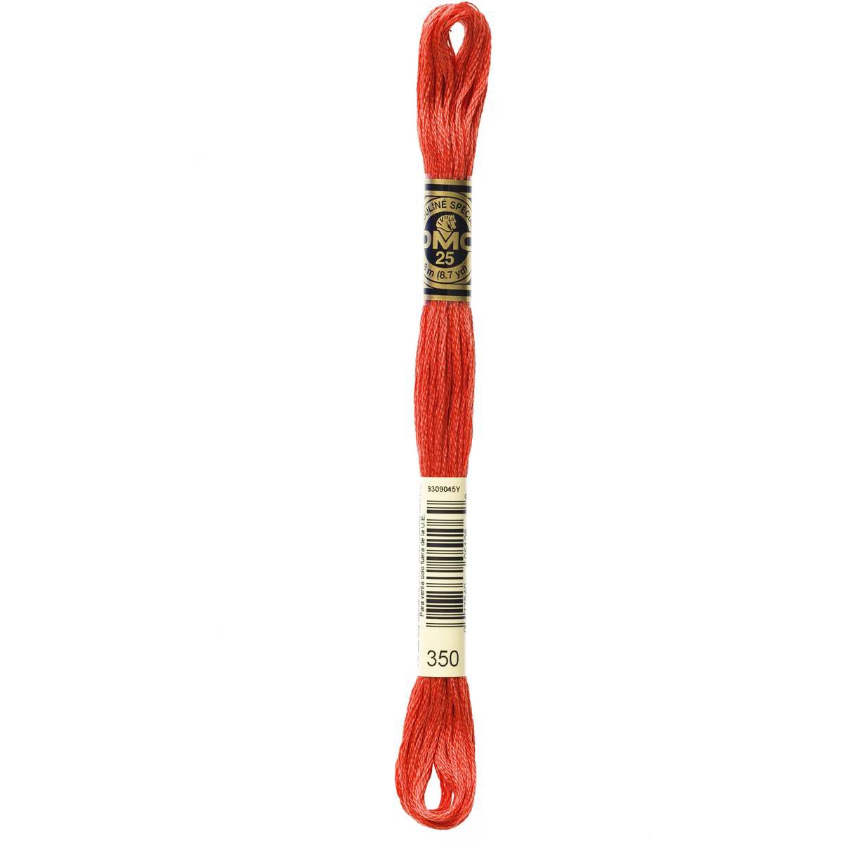 DMC Orange Mouline Special 25 Cotton Thread 8m (350) | Hobbycraft
