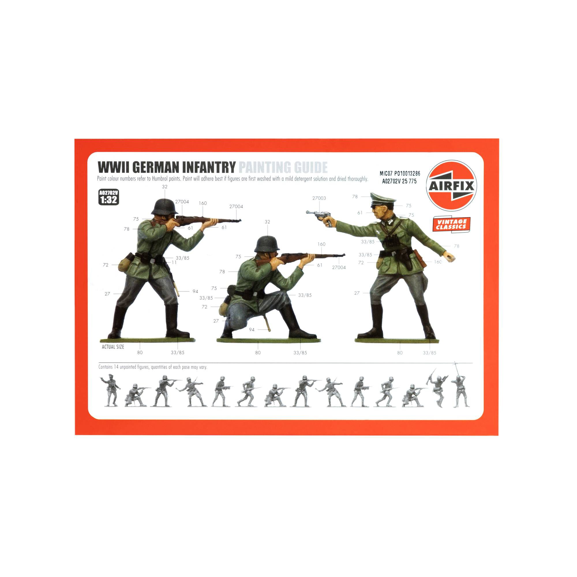 Airfix WWII German Infantry Model Kit 1:32 | Hobbycraft