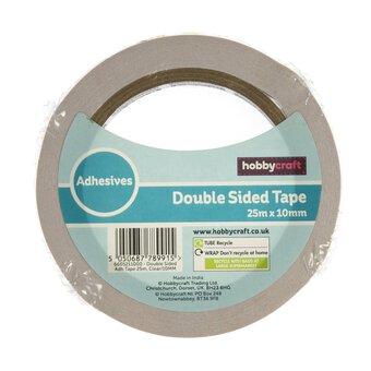 Hobbycraft Double-Sided Sticky Tape 10mm x 25m | Hobbycraft