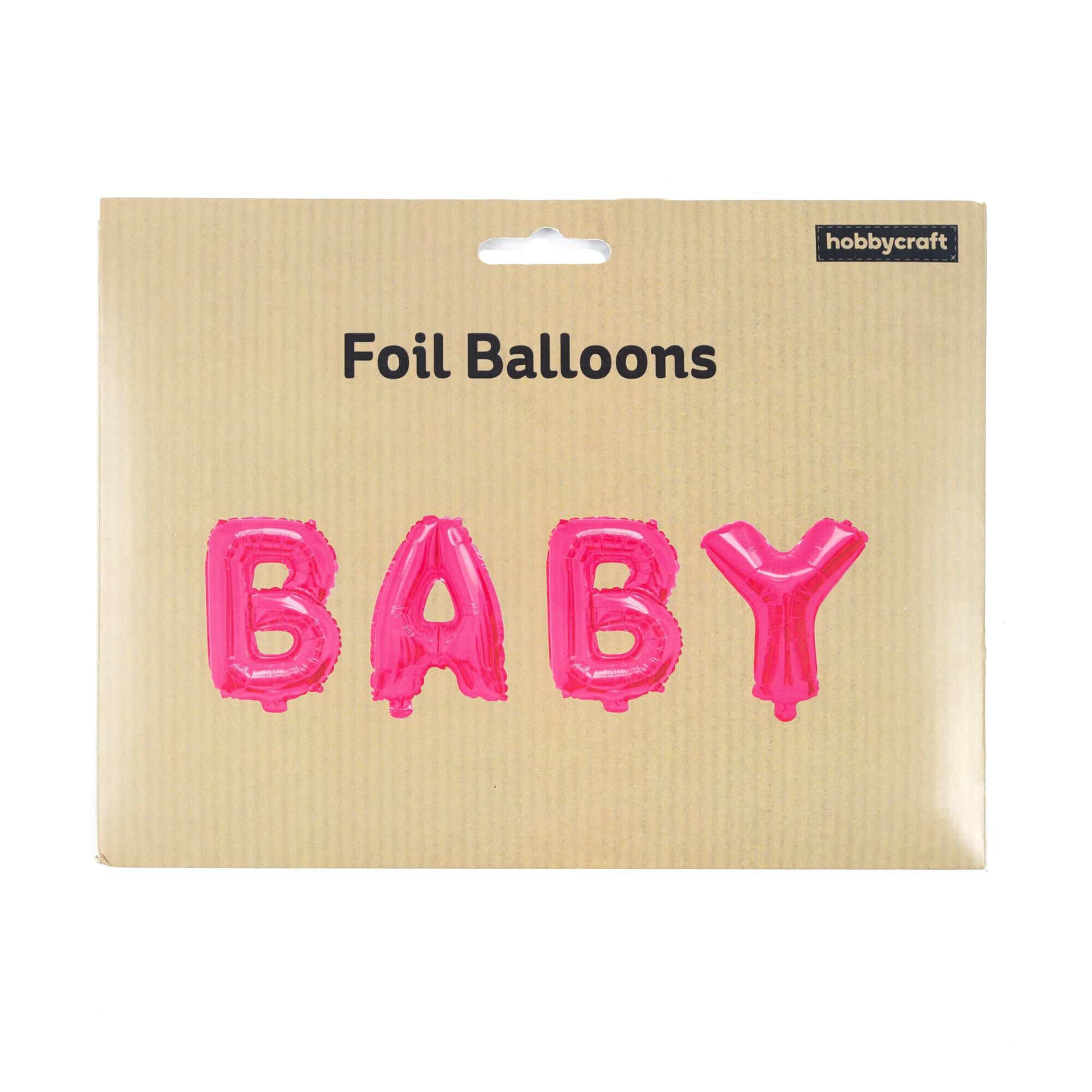 Pink Baby Foil Balloon Set | Hobbycraft