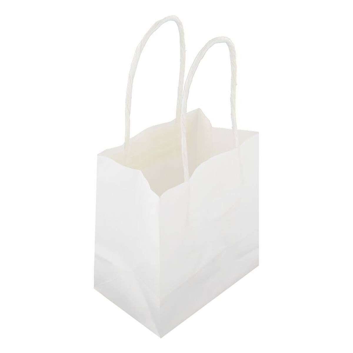 White Ready to Decorate Small Gift Bags 5 Pack | Hobbycraft