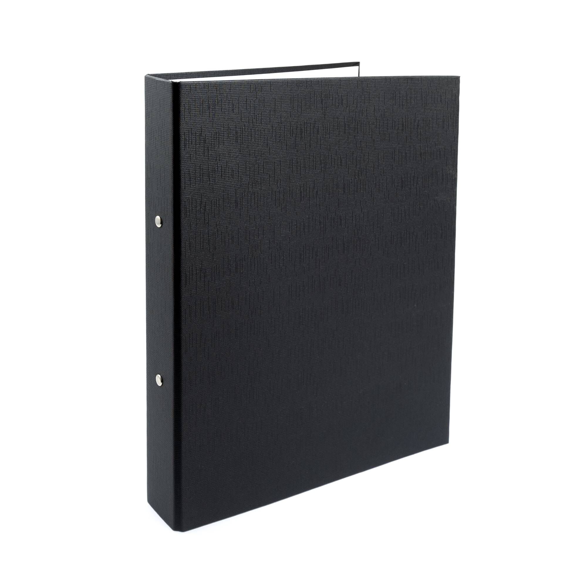 Black A4 Ring Binder Folder | Hobbycraft