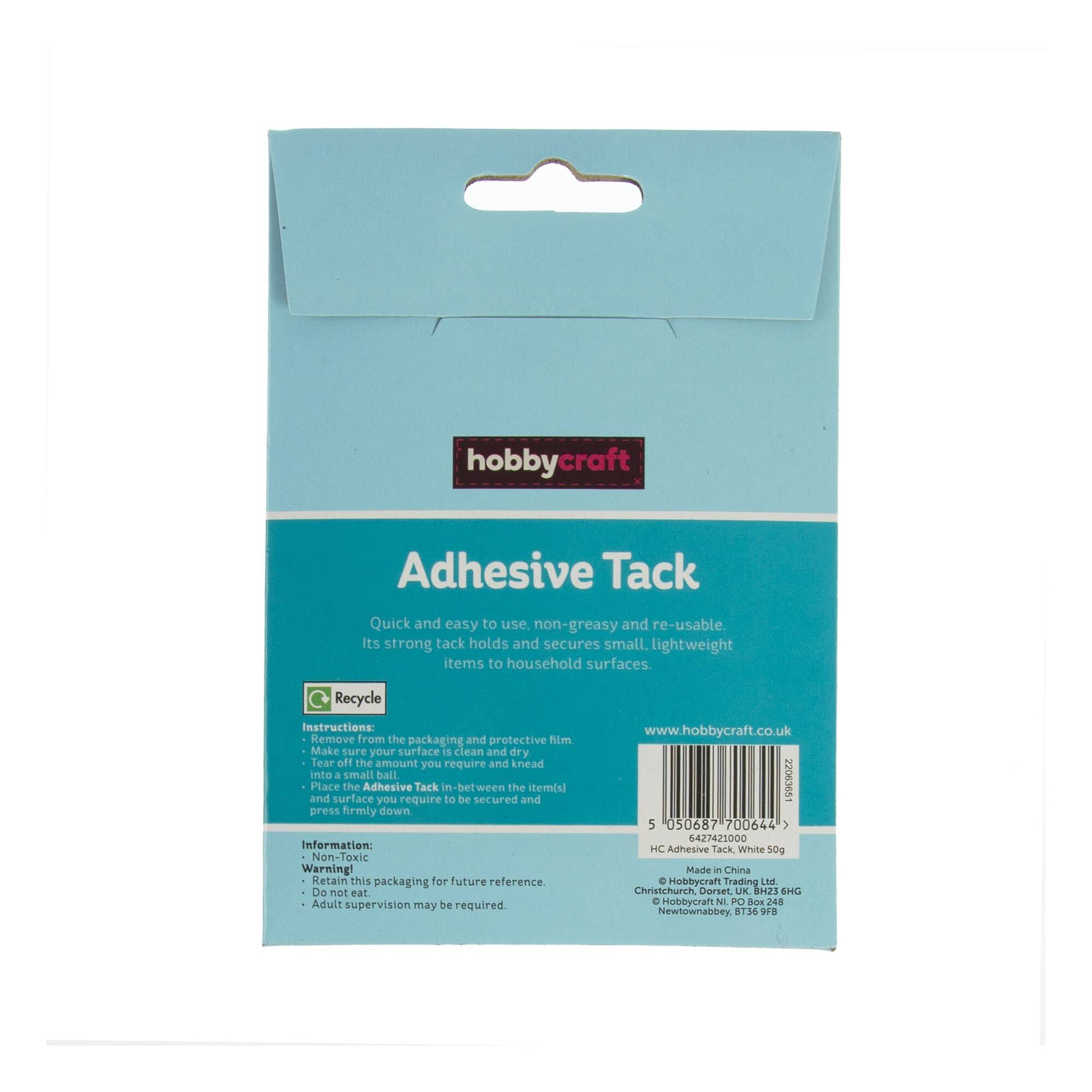 White Adhesive Tack 50g | Hobbycraft