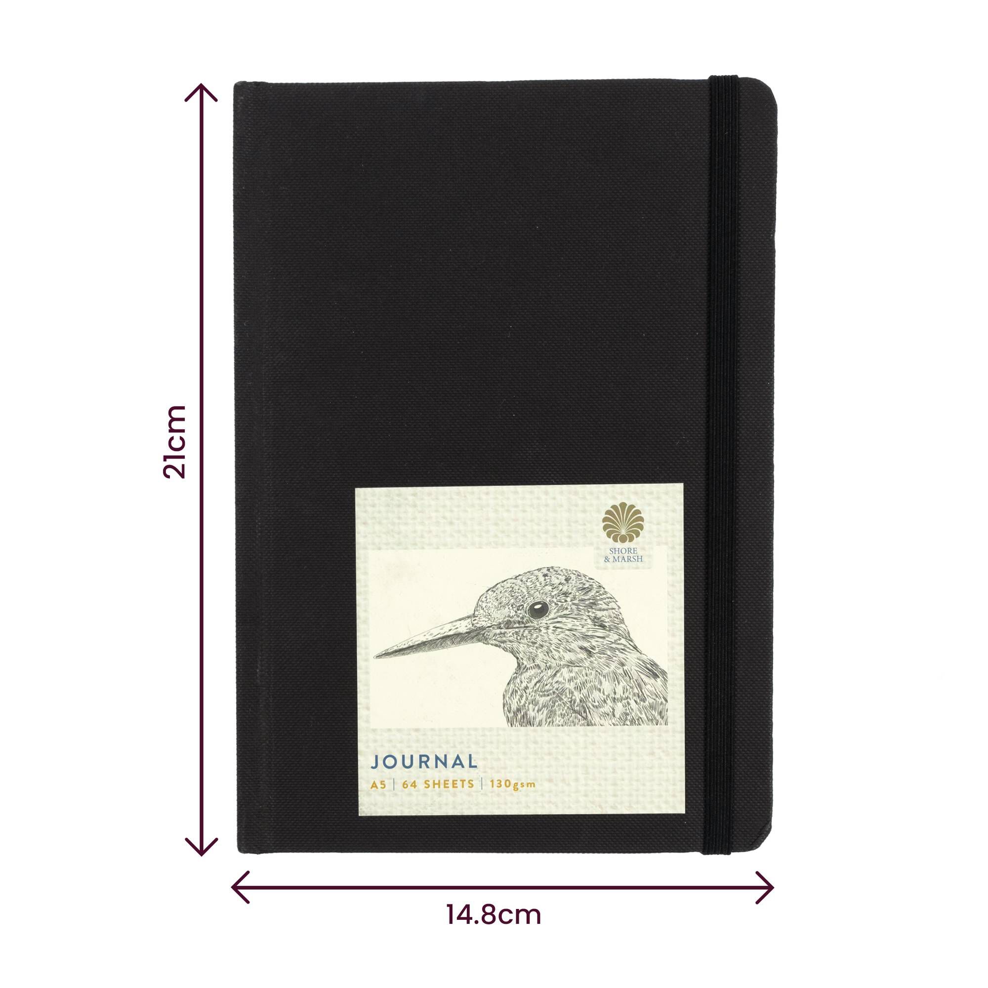 Shore & Marsh Dotted Journal A5 64 Sheets | Hobbycraft
