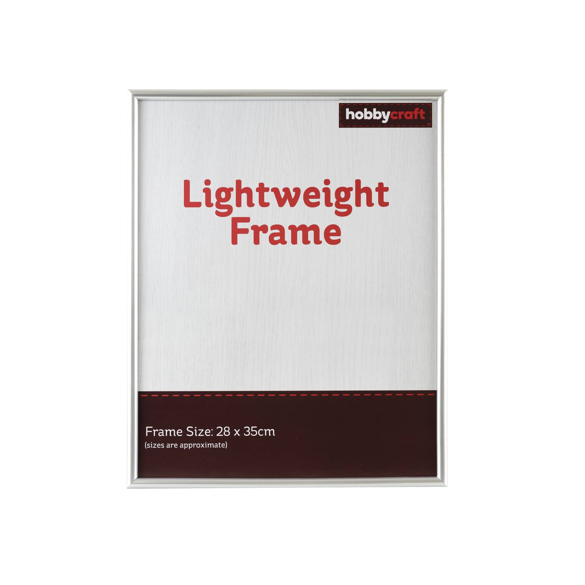 Silver Lightweight Frame 28cm x 35cm | Hobbycraft