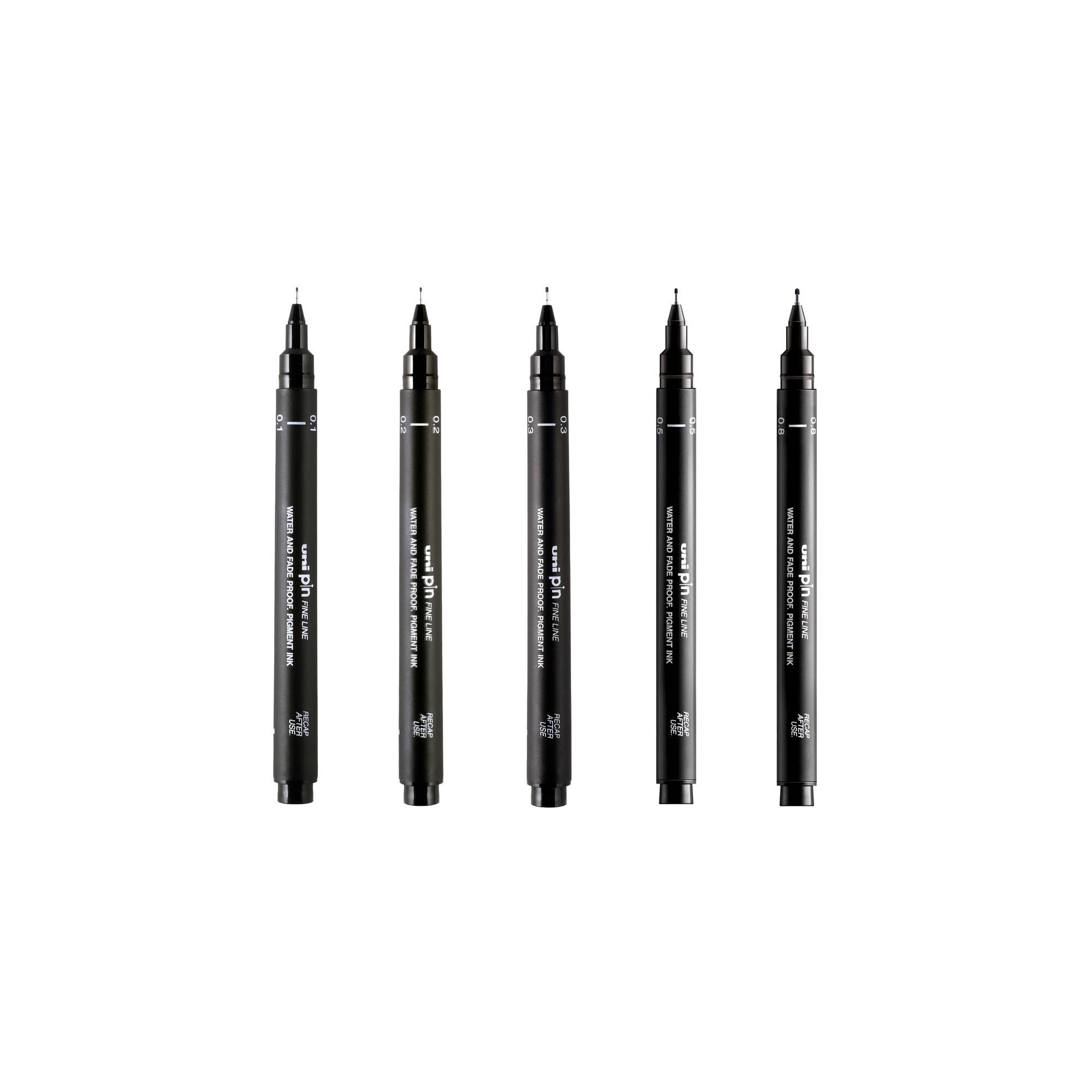 Uni-ball PIN Sketching Fineliners 5 Pack | Hobbycraft