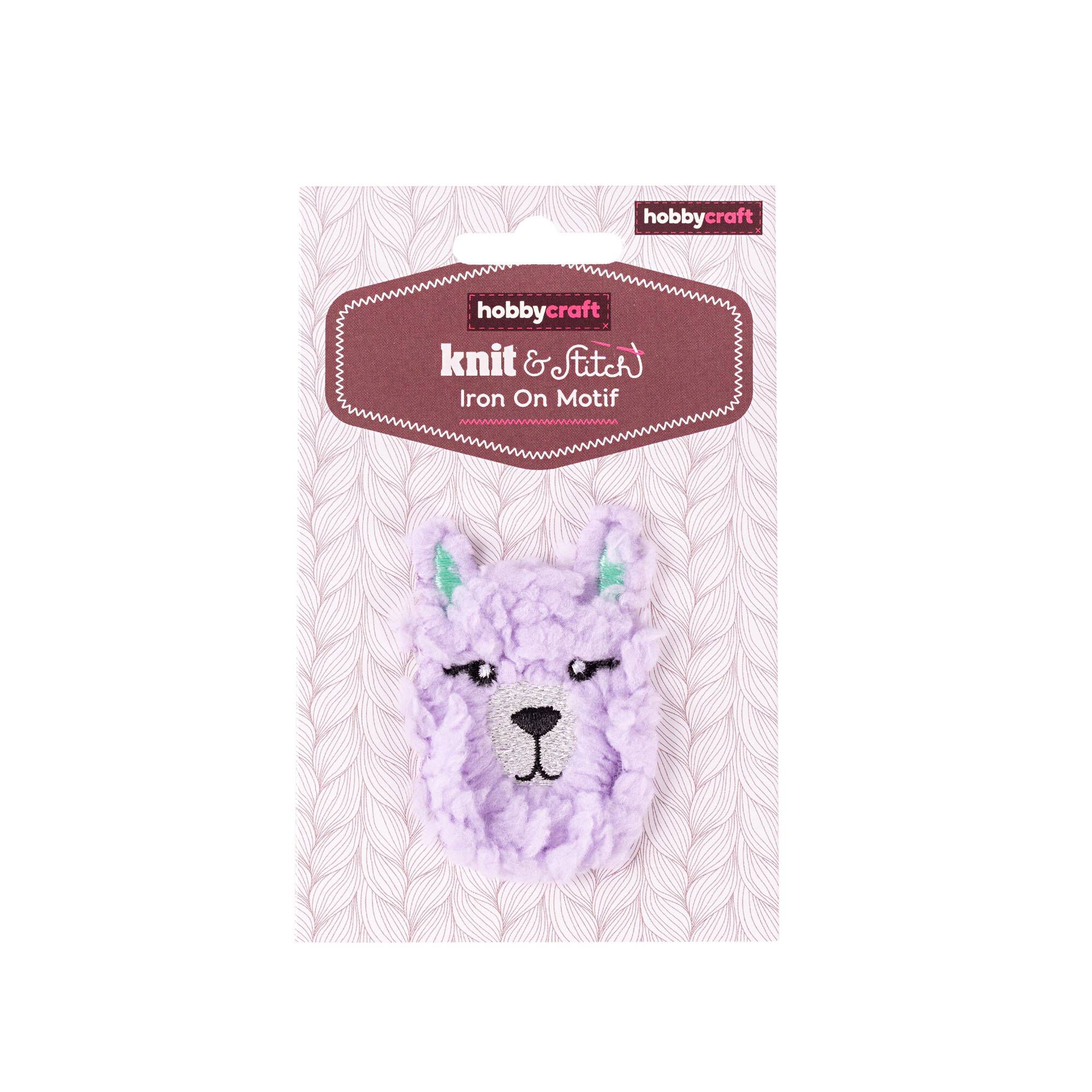 Alpaca Iron-On Patch | Hobbycraft