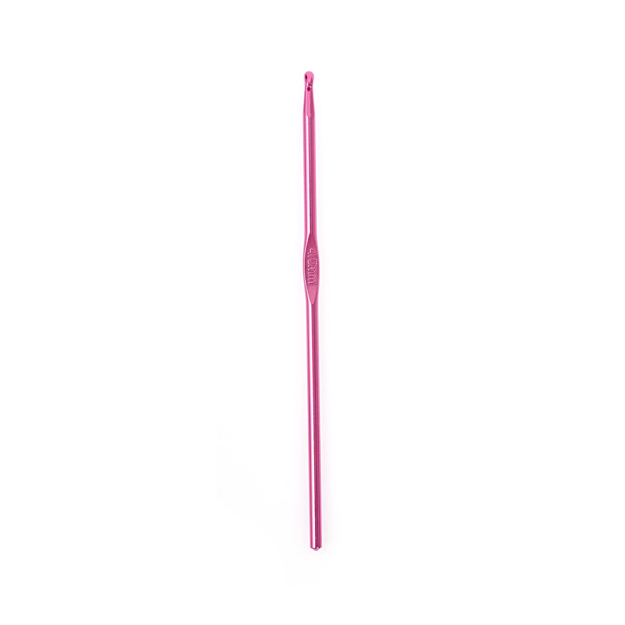 Knitcraft Pink Crochet Hook 4mm | Hobbycraft