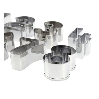 Whisk Number Cutters 9 Pieces | Hobbycraft