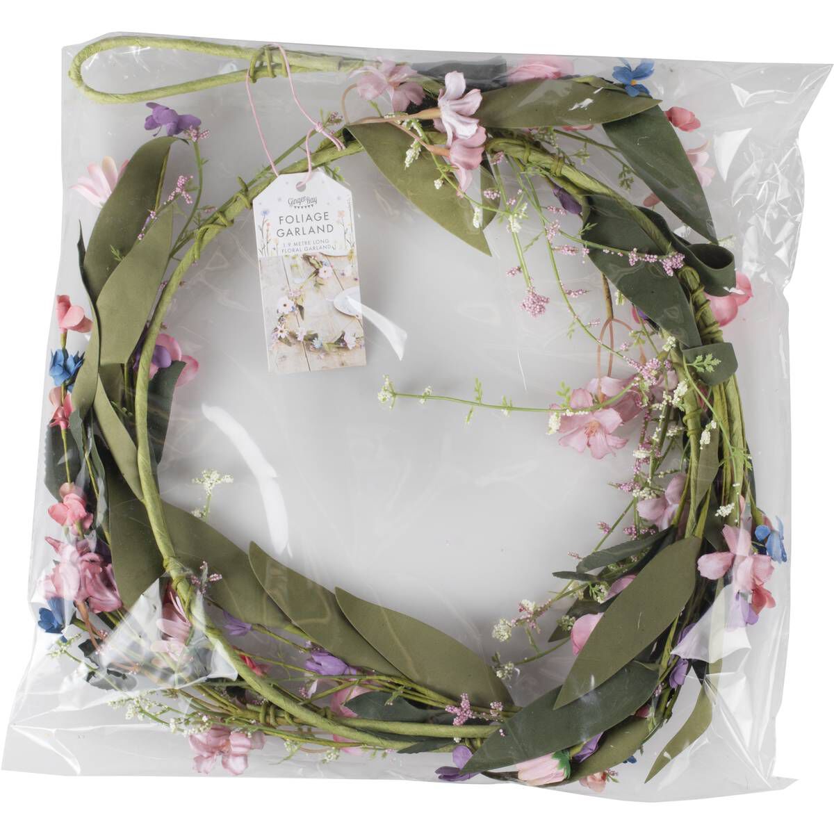 Ginger Ray Foliage Garland 1.9m | Hobbycraft