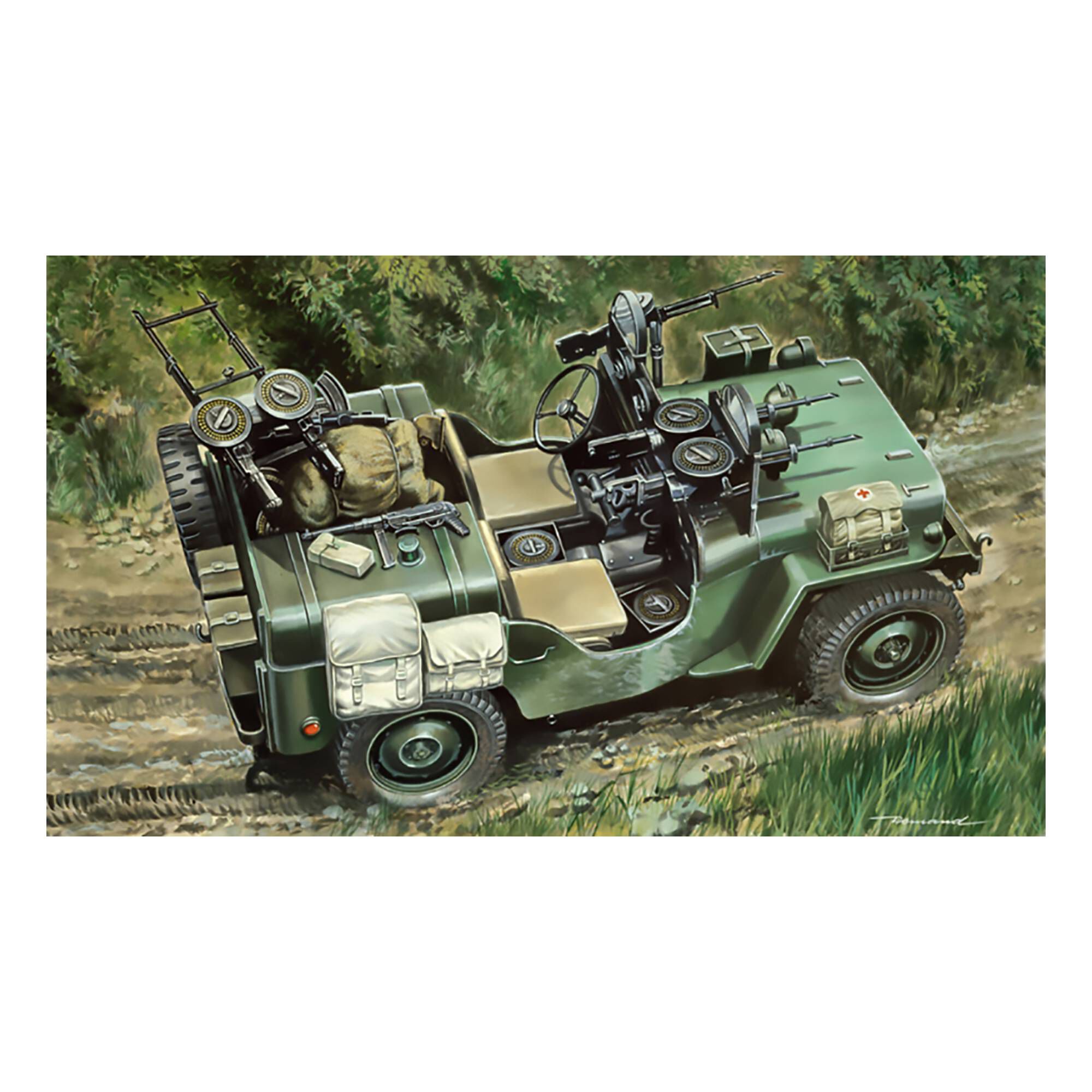Italeri Commando Car Model Kit 1:35 | Hobbycraft